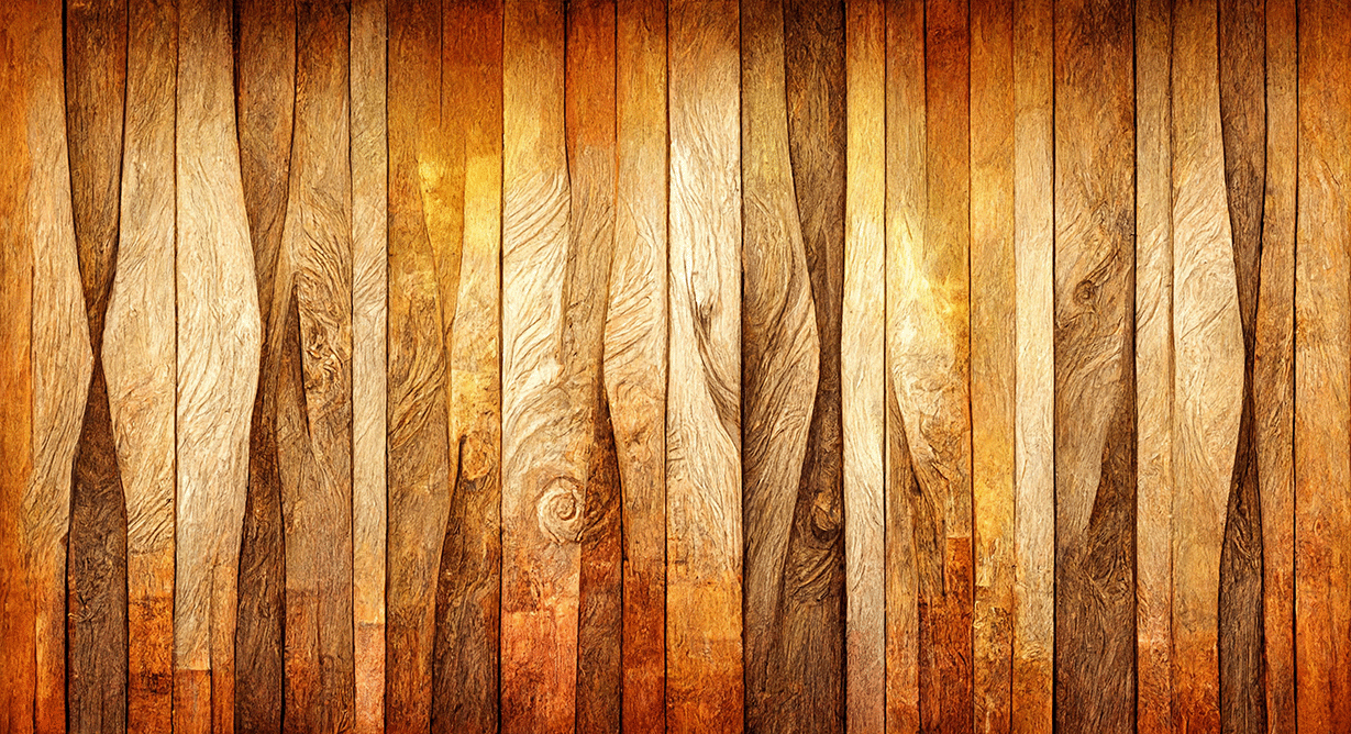 Bruin hout - Airtex Mania